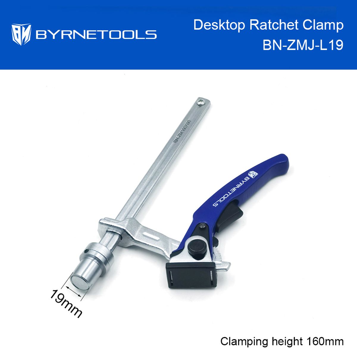 Ratchet Clamp Desktop Fixture Presser-Product - BYRNETOOLS